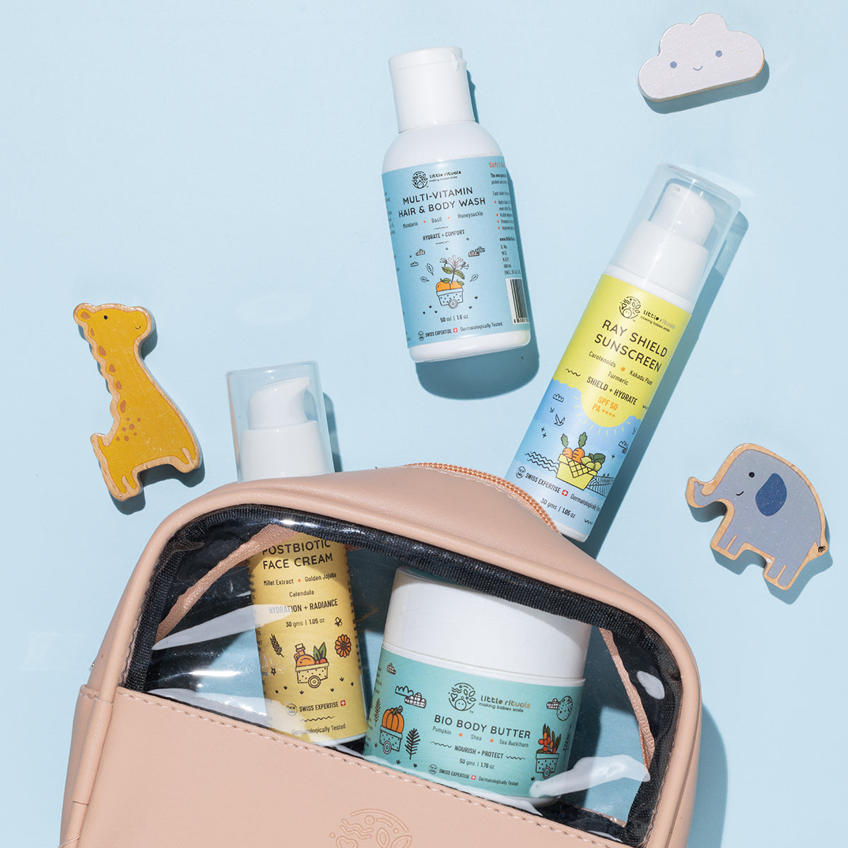 Buy Mini Travel Kit With Bag Online - Little Rituals