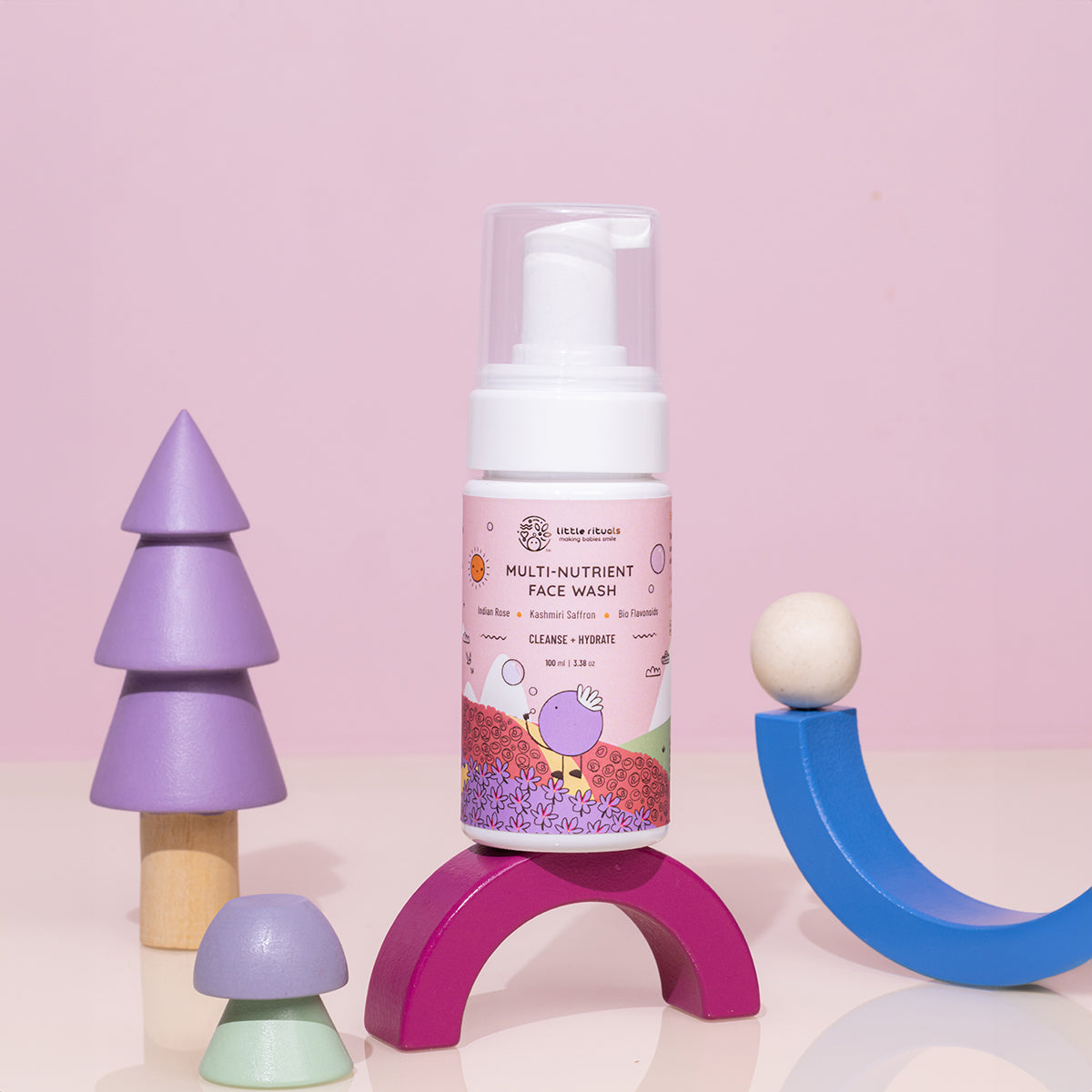 Buy Multi-Nutrient Baby Face Wash | Natural Face Wash for Baby Skin